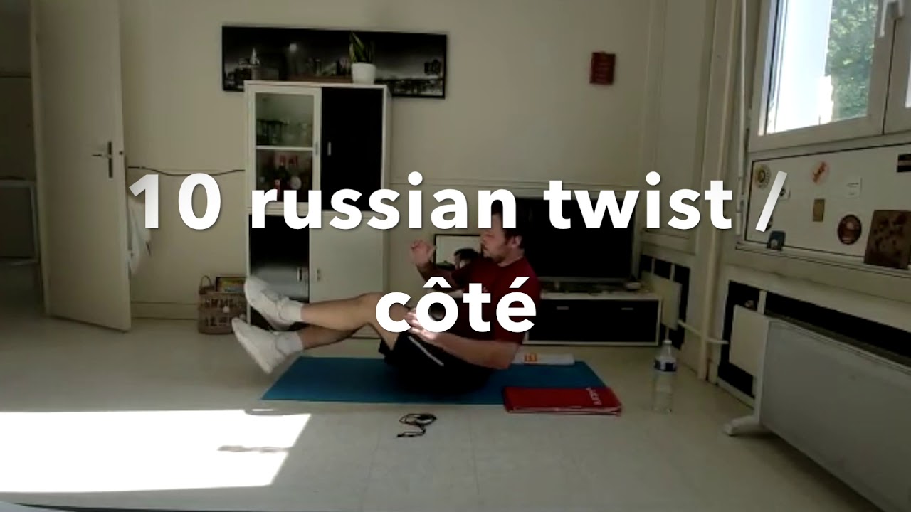 Séance 3 - EPS à la maison-2 - YouTube