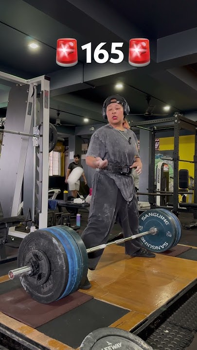 165kg deadlift 🚨 - YouTube