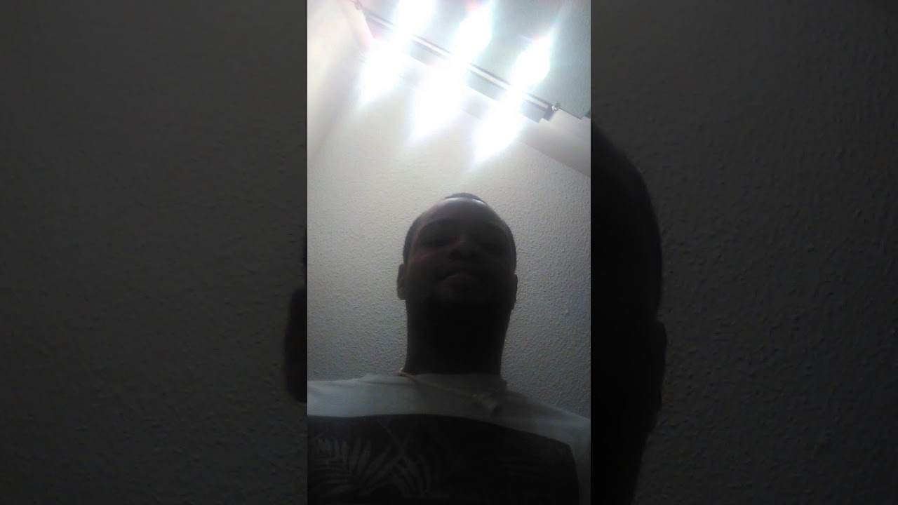 My rap in the bathroom - YouTube