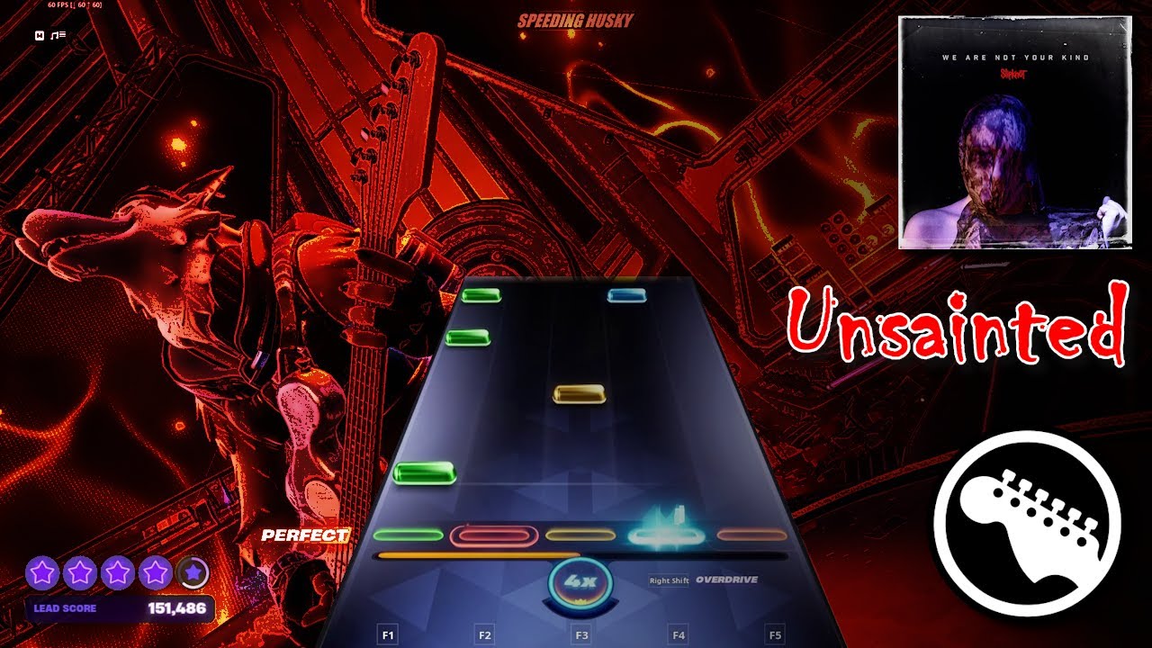 Fortnite Festival: Slipknot - Unsainted (Expert Lead Flawless) - YouTube