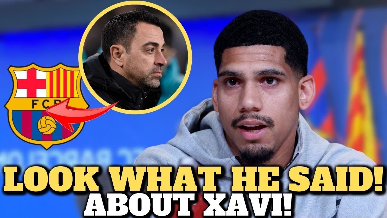 🚨 HE SAID THAT! TALK ABOUT XAVI! IMPRESSIVE! BARCELONA TODAY'S NEWS!💥 ...