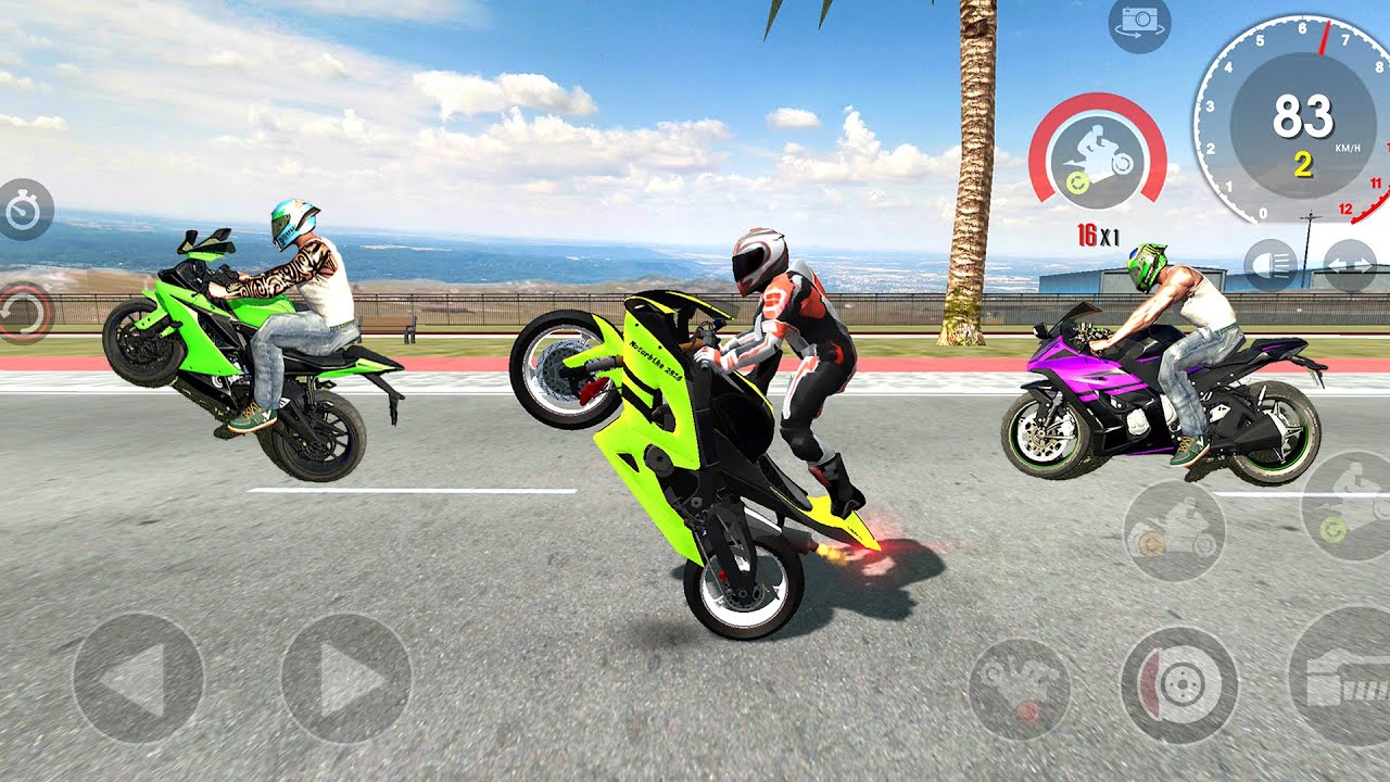 Extreme Motor Bike stunt Driving Simulator #1 - Motocross Racing Best ...