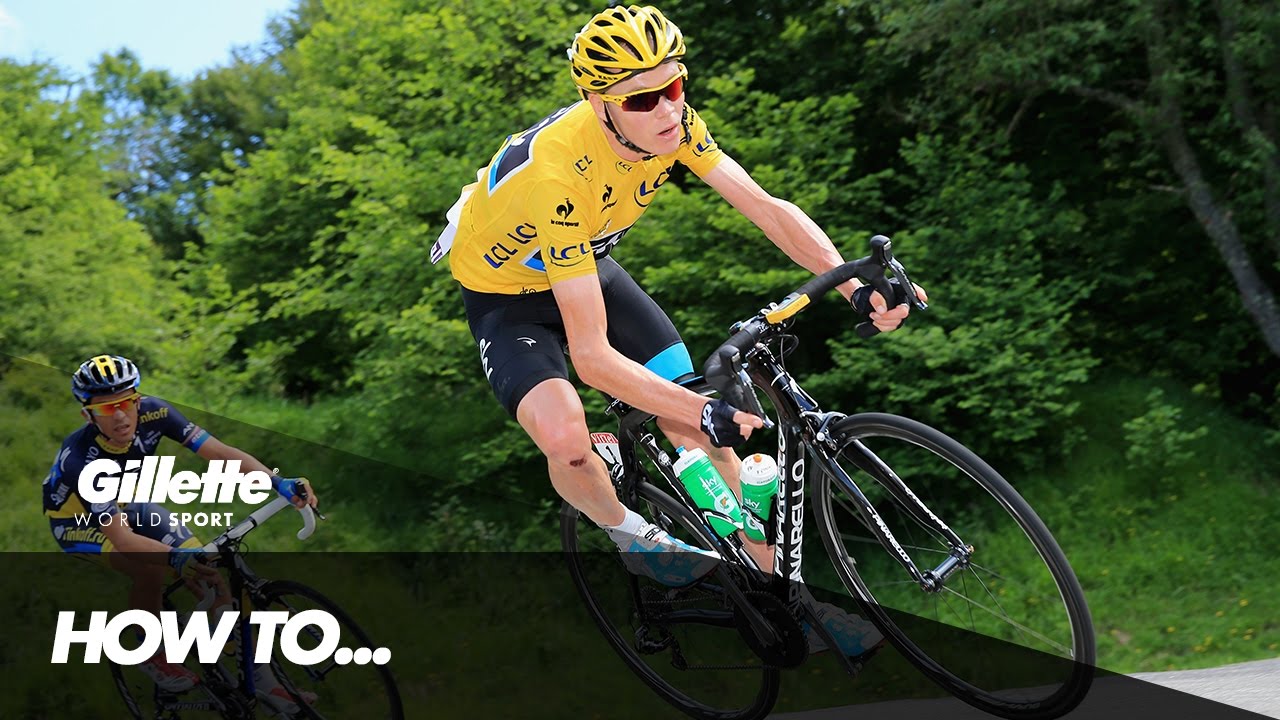How to Climb a mountain with Chris Froome & Team SKY | Gillette World ...