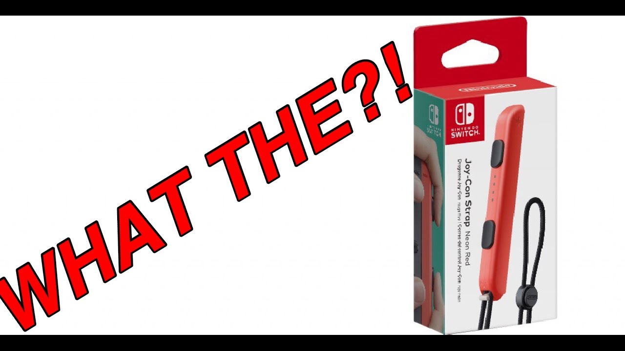JOY-CON STRAP (RED) UNBOXING/REVIEW! WITH COMMENTARY. - YouTube