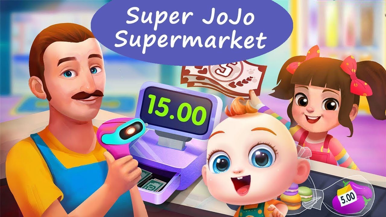 Baby Loves Shopping |Super jojo the best nursery Rhymes & Kids Songs ...