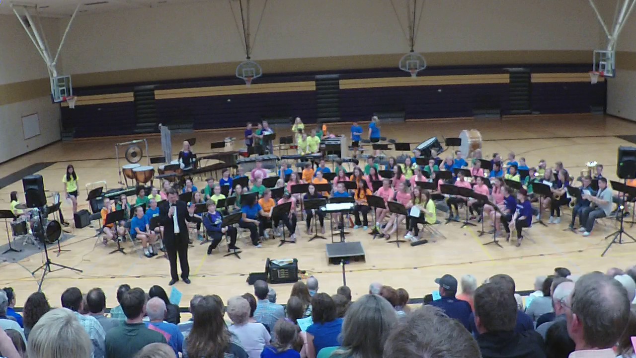 7th Grade Chaska Middle School West Band Concert May 16, 2017 - YouTube