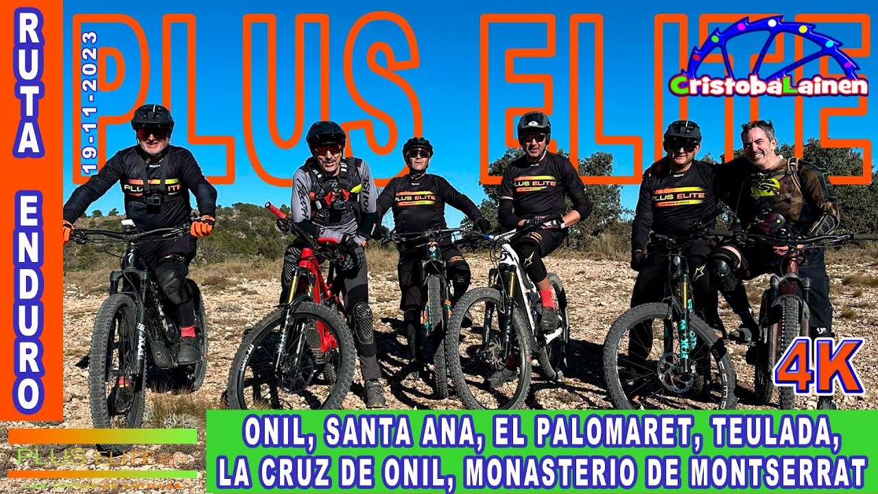 RUTA ENDURO ONIL, SANTA ANA, EL PALOMARET, TEULADA, LA CRUZ DE ONIL ...