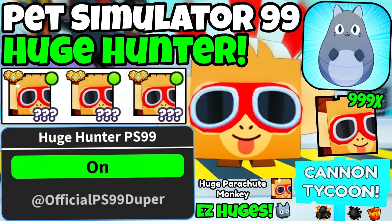 [💥MATRYOSHKA EGG] BEST OP Pet Simulator 99 Huge Hunter Script Fast Hatch Huge Script Pastebin ...