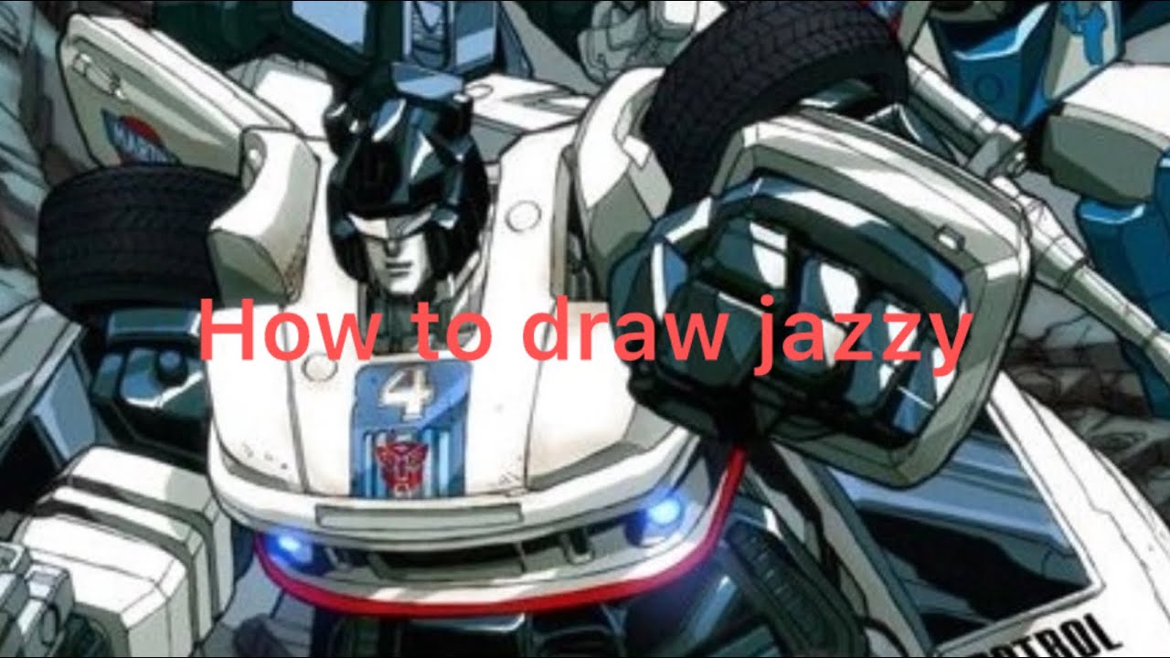 How to draw Jazz from the Transformers g1 - YouTube