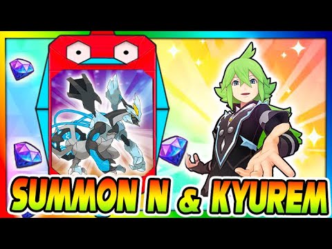 SUMMON N & KYUREM NEGRO - Pokemon Masters Ex - YouTube