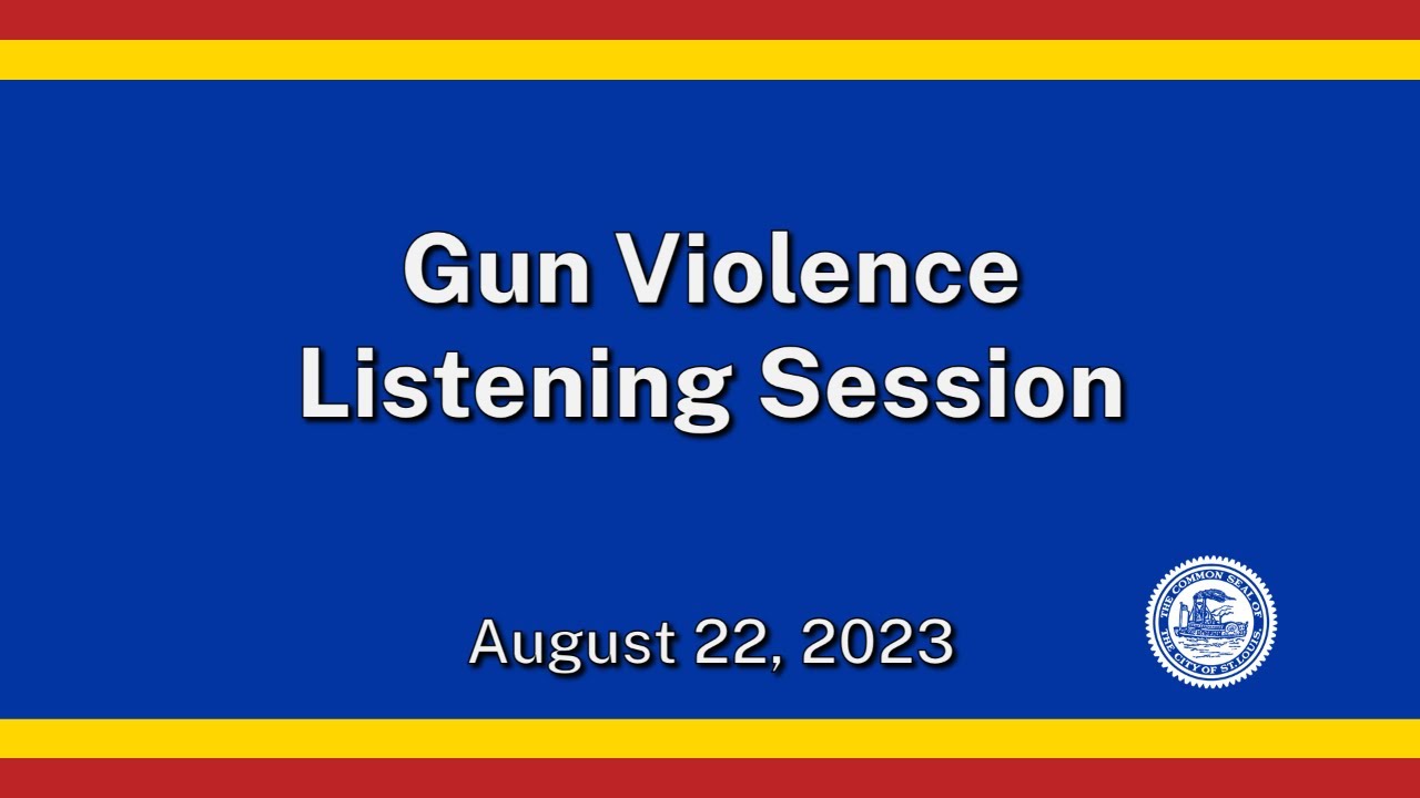 Gun Violence Listening Session - YouTube