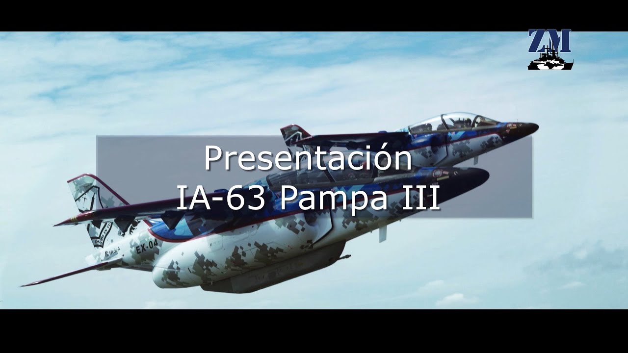 Presentación IA-63 Pampa III - YouTube