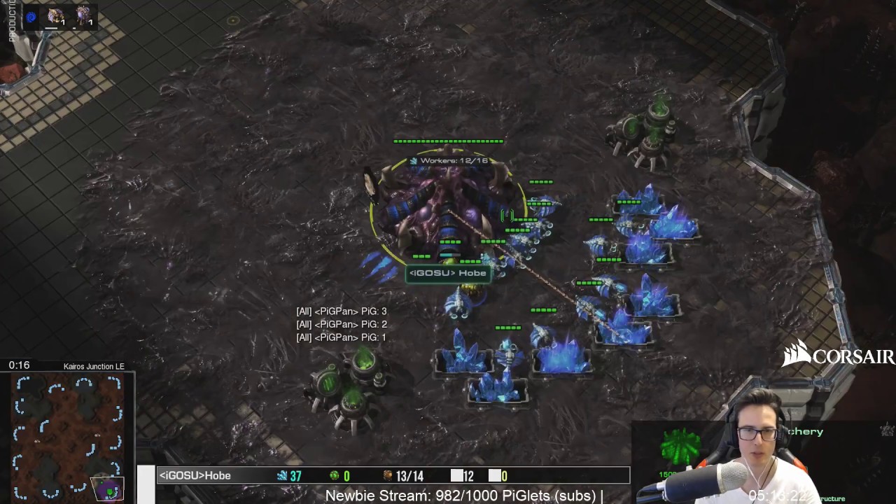 StarCraft 2 - ZvT Rule of 1-gas Coaching - Diamond Zerg - YouTube