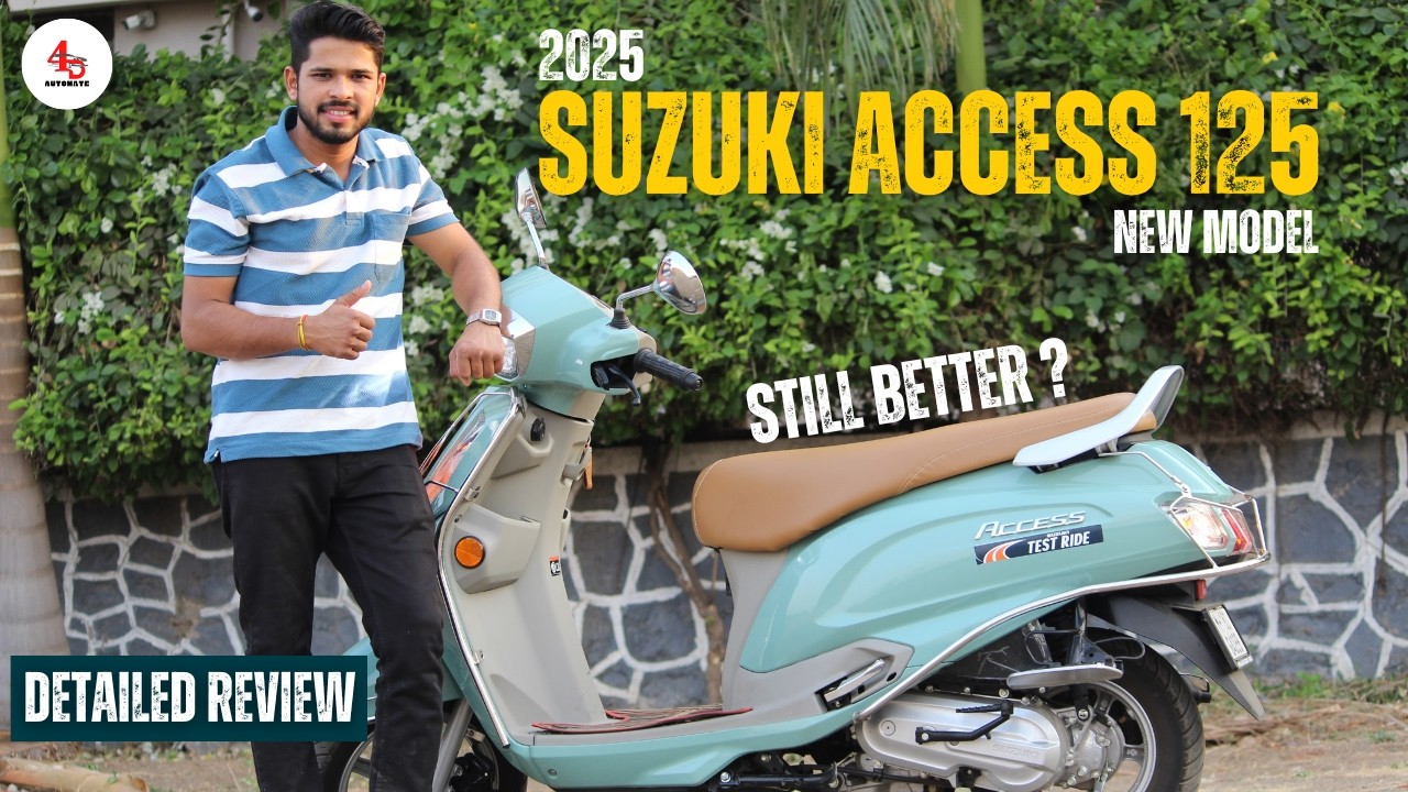 Suzuki Access 125 New Model 2025 Review💯| Performance, Mileage, Price ...