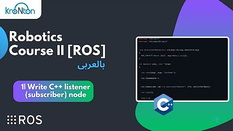 2- Robotics Course II [ROS بالعربى] - YouTube