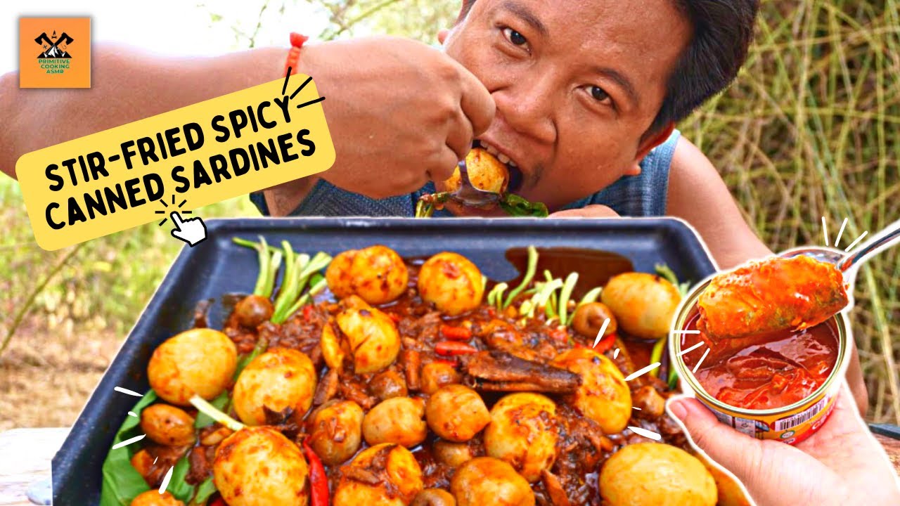 🔥🔥Epic ASMR Outdoor Cooking - Primitive Cooking ASMR [Cooking Outdoors ...