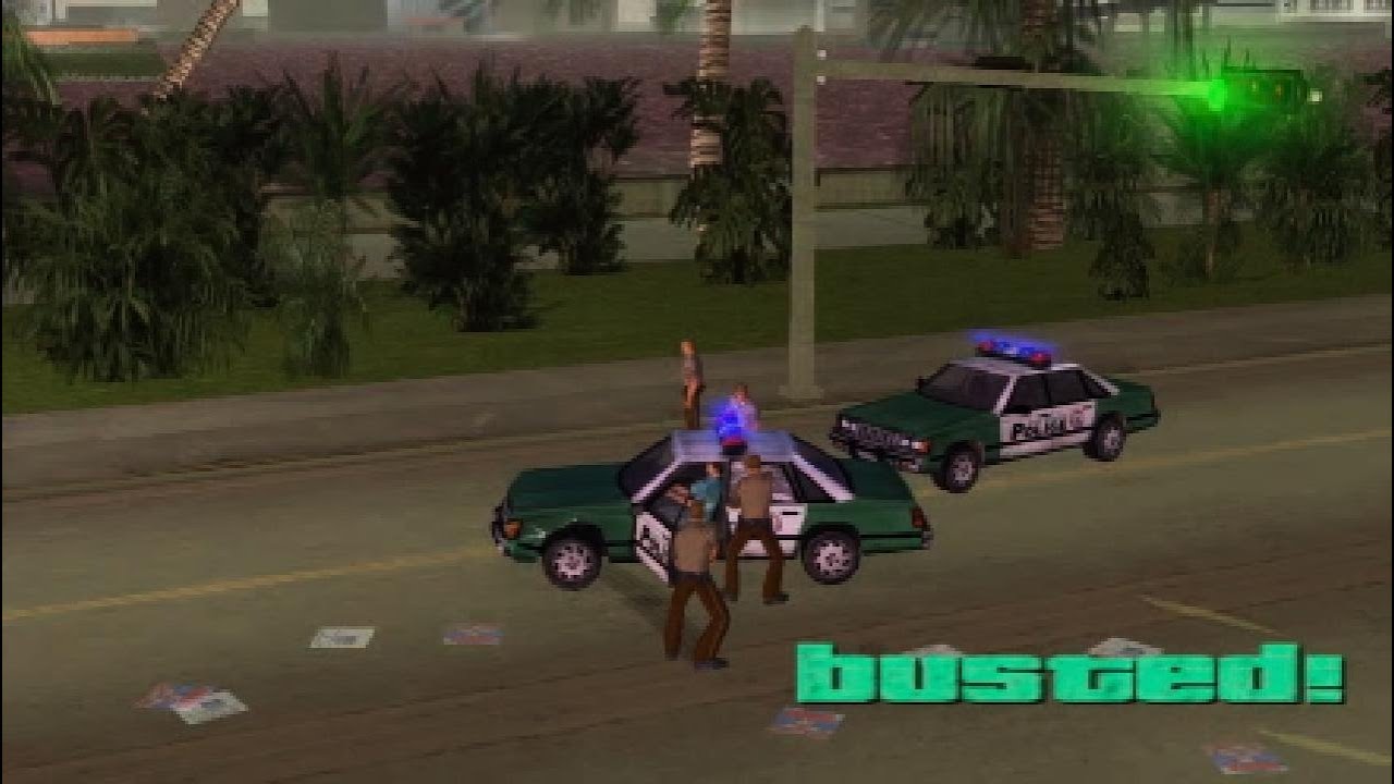 GTA Vice City Busted Compilation #43 - YouTube