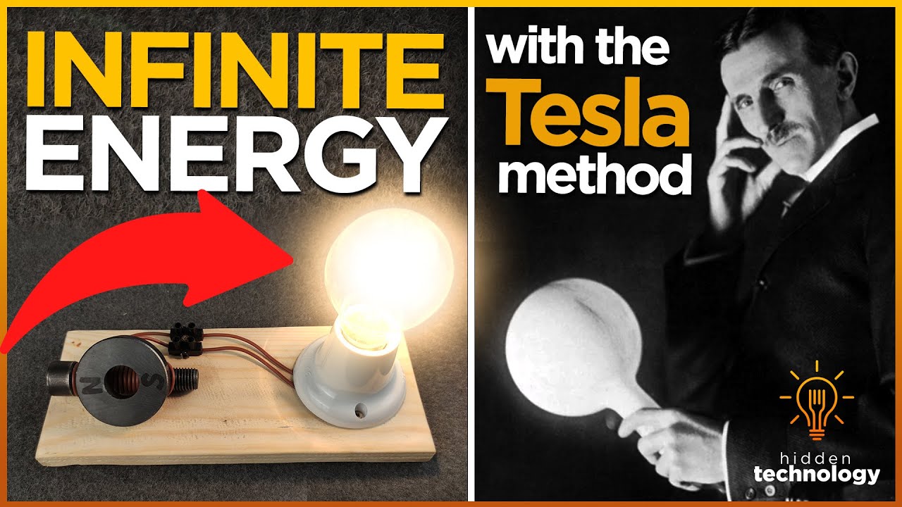 INFINITE ENERGY WITH MAGNETS 🧲💡 💡Tesla Method - YouTube