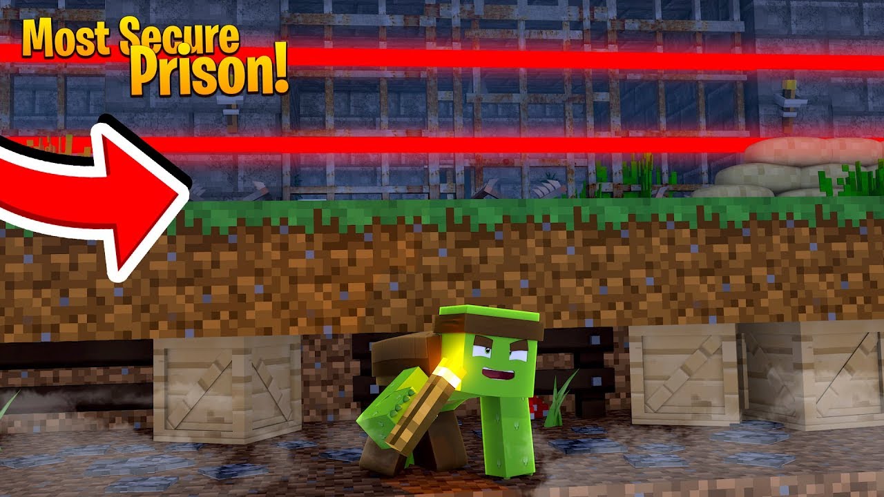 MOST SECURE PRISON ESCAPE CHALLENGE - Minecraft Prison Escape - YouTube
