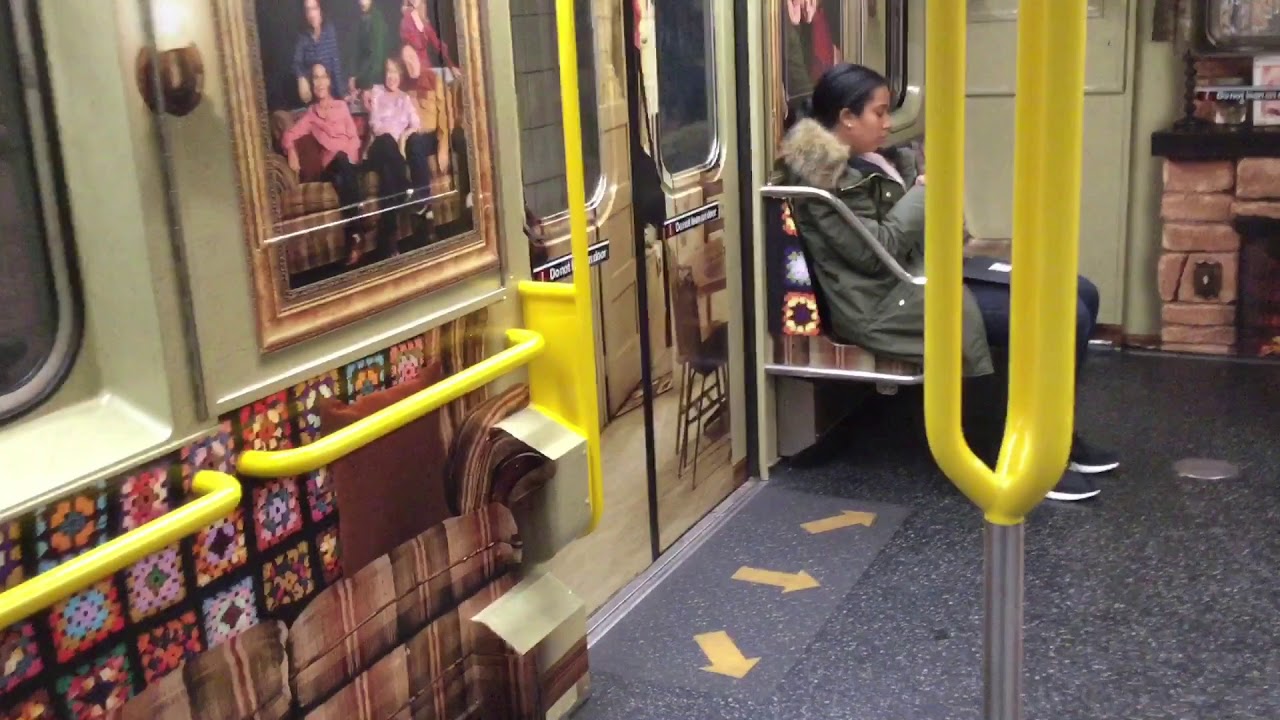 Roseann's living room in NYC subway car - YouTube