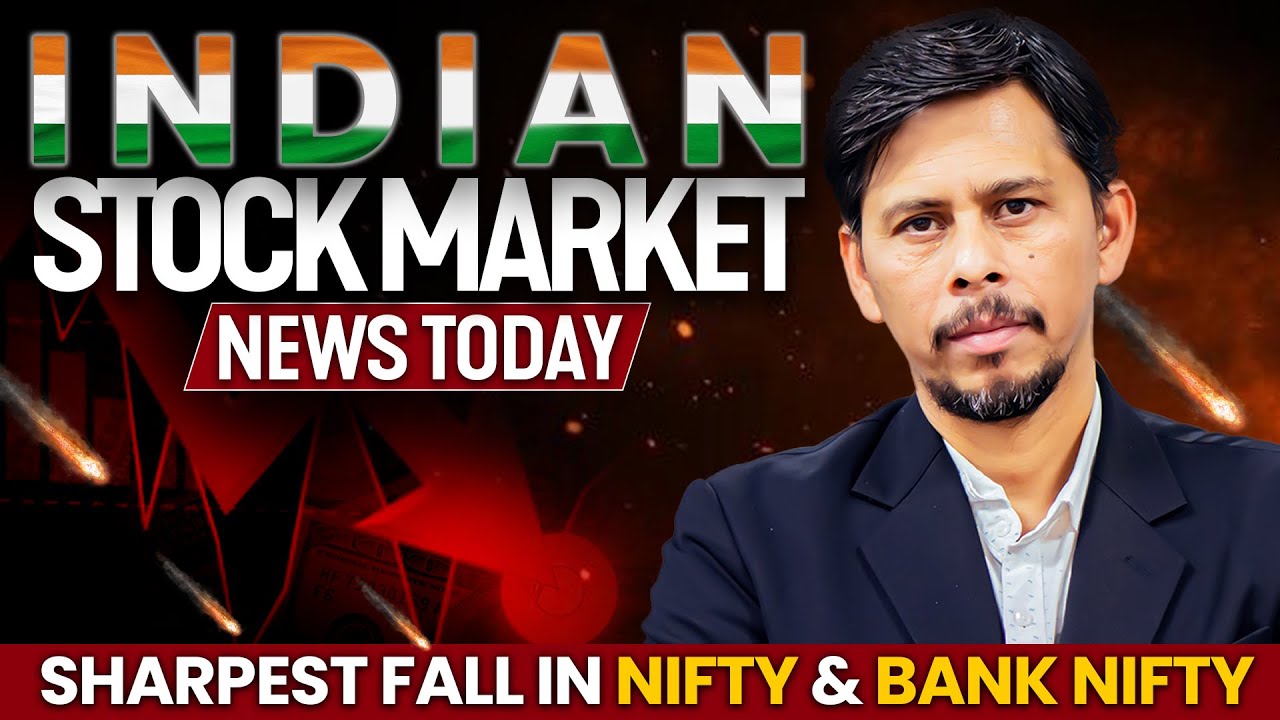 Indian Stock Market News Today | Sharpest Fall in Nifty & Bank Nifty ...