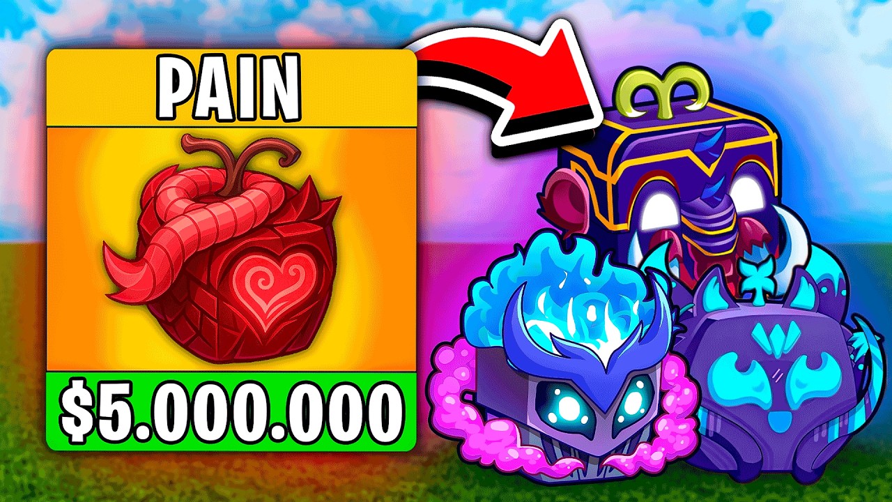 OQ OFERECEM NA PAIN "REWORK" do BLOX FRUITS?? - YouTube