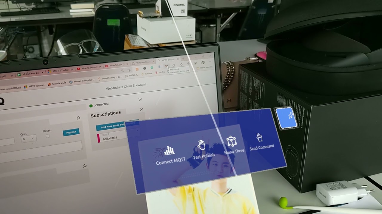 Test Hololens 2 | 2D tracking and collision detection for interactable ...