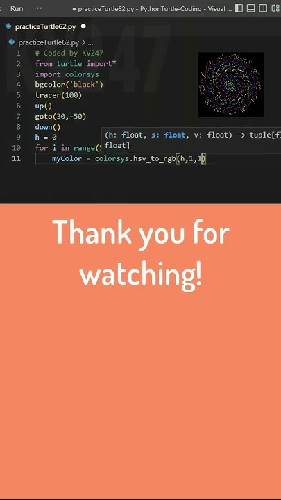 Python Turtle Graphic Design Beginners Python Turtle Pythonprogramming Short Shorts Youtube