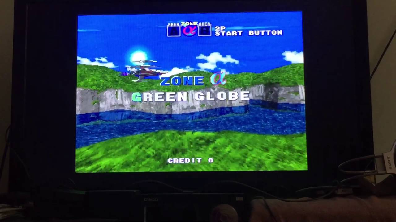 G-Darius (PS1) test on Raspberry Pi 3 (retropie) - YouTube
