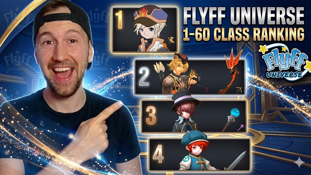FlyFF Universe BEST Classes Level 1–60 (FWC 2026 Ranking Guide) - YouTube
