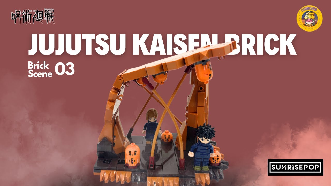 LEGO Jujutsu Kaisen Megumi & Nobara - Bricks Scene 03 Sunrisepop - YouTube