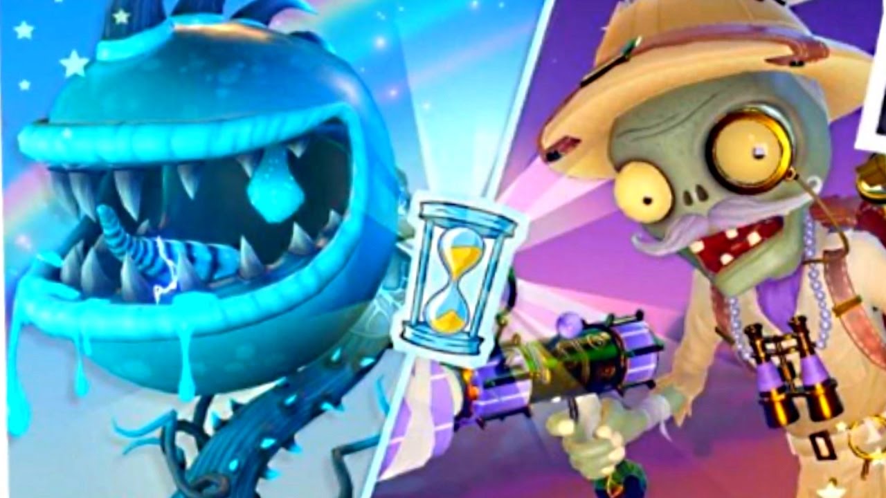 PvZ Garden Warfare 2: HERO SHOWCASE Archaeologist & Power Chomper ...