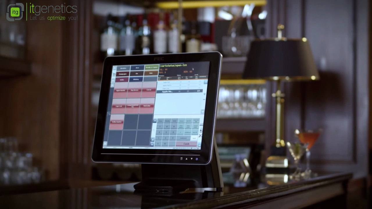 Sistem POS Touchscreen FEC All In One - YouTube