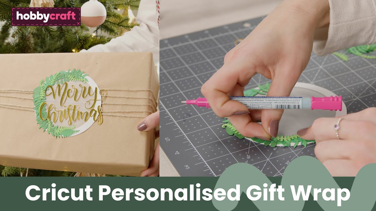 Cricut: Personalised Gift Wrap Tutorial | Hobbycraft - YouTube