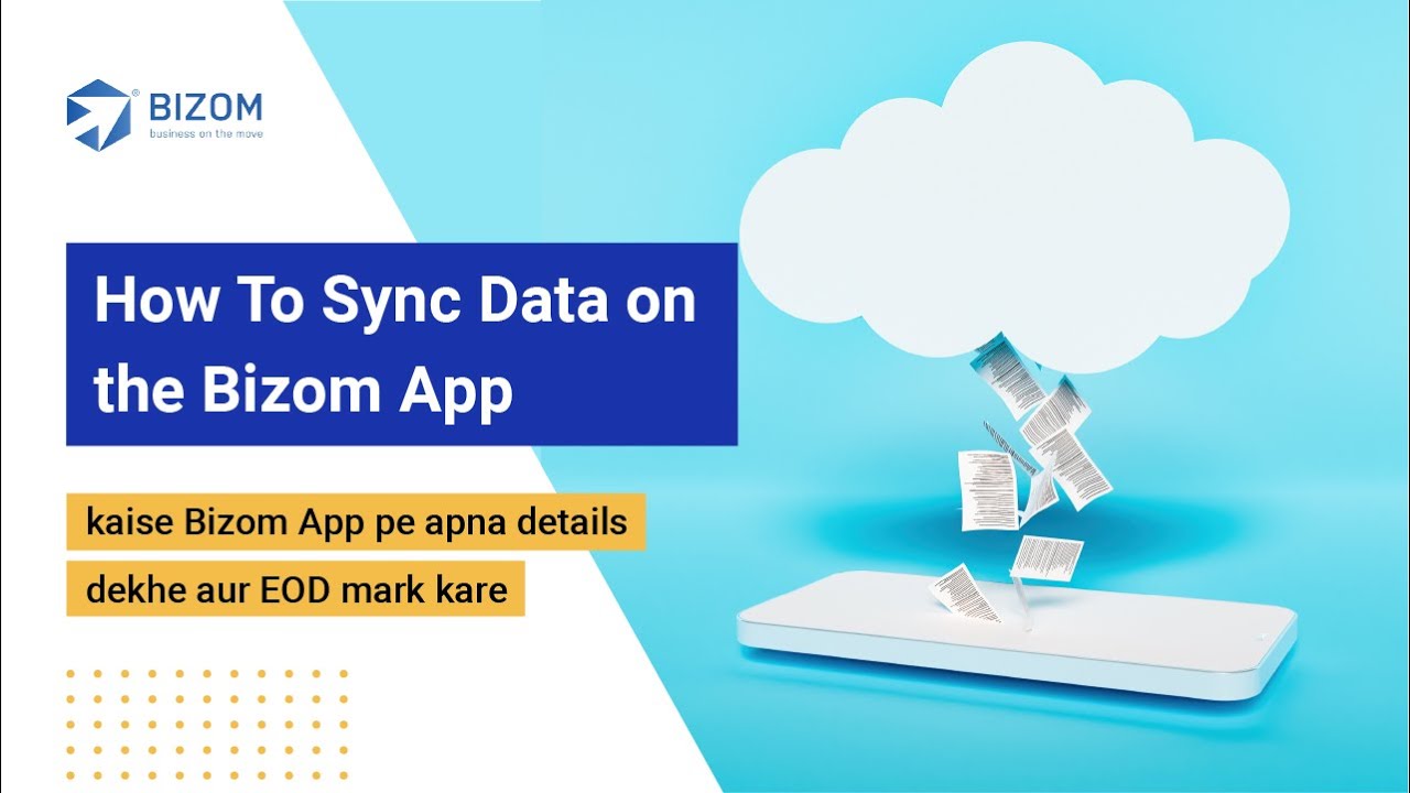 How To Sync Data on the Bizom App || Kaise Bizom App ko Sync kare - YouTube