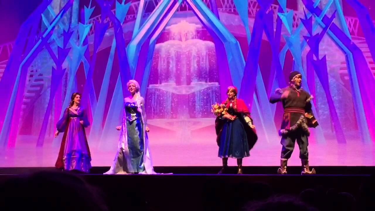 FROZEN at California Adventure - YouTube