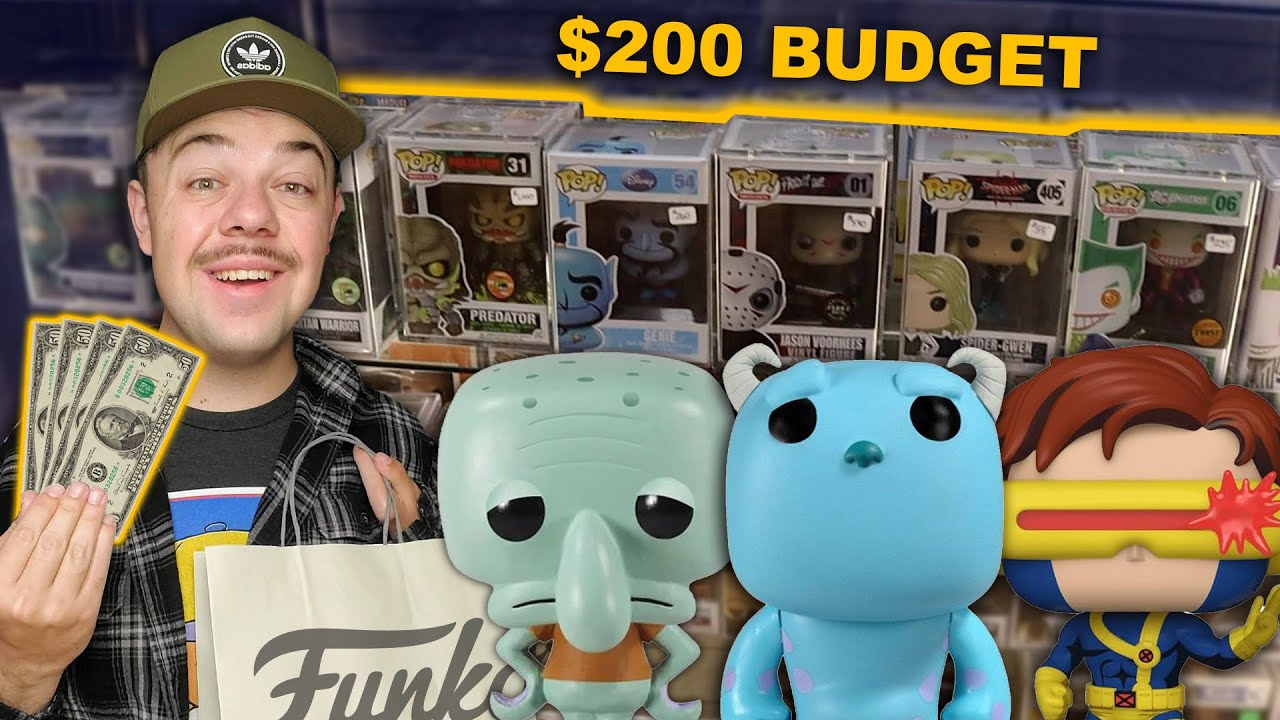 I Went Grail Funko Pop Hunting! ($200 Budget) - YouTube