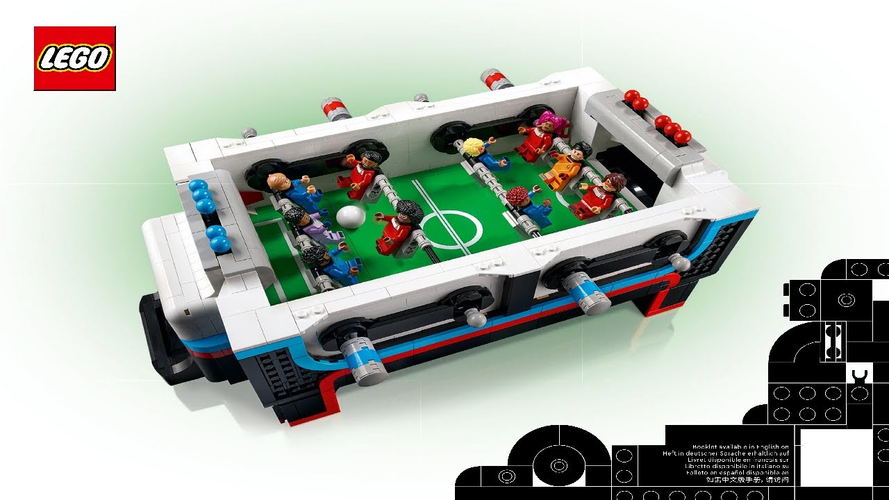 LEGO instructions - Ideas - 21337 - Table Football - YouTube