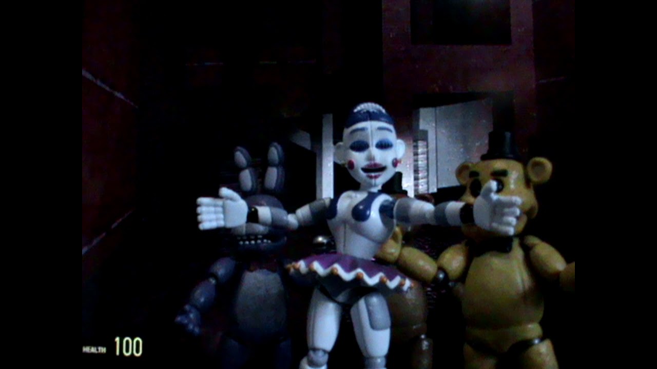 [FNAF] Ballora's creepy dancing!!!!!! - YouTube