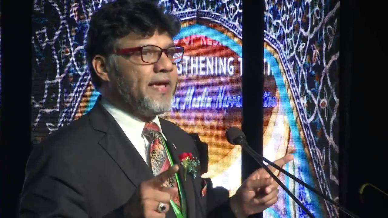 Azhar Azeez Addressing Saturday Night Main Session During ISNA 52nd ...