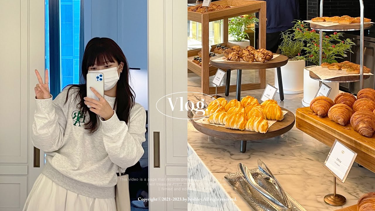 Vlog 먹캉스를 품은 호캉스 소피텔 앰배서더 서울 송리단길 찐맛집 진저베어 수영장 러버덕 뷰🦢 조식 많이