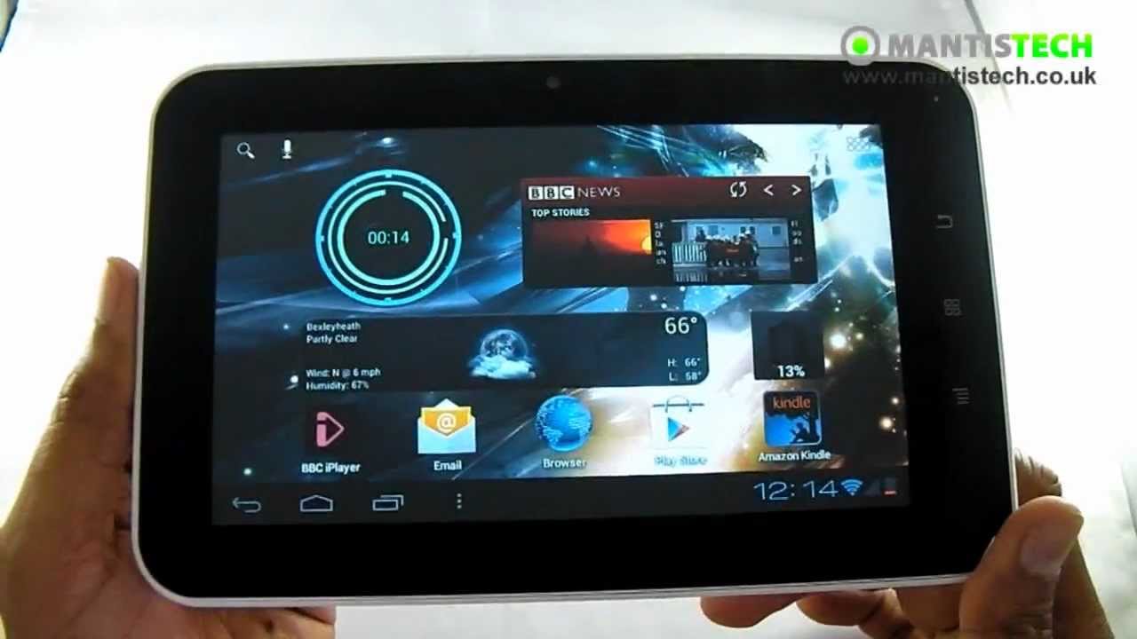 CyberTAB Android 4.0 ICS 7" Tablet APAD UPAD A10 Boxchip Allwinner ...