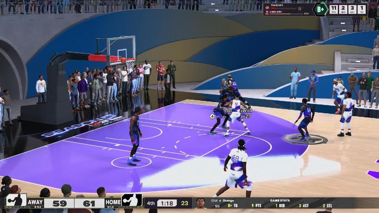 NBA 2K25 Jordan rebirth Build exclusive broadcast Grind 🏀 - YouTube