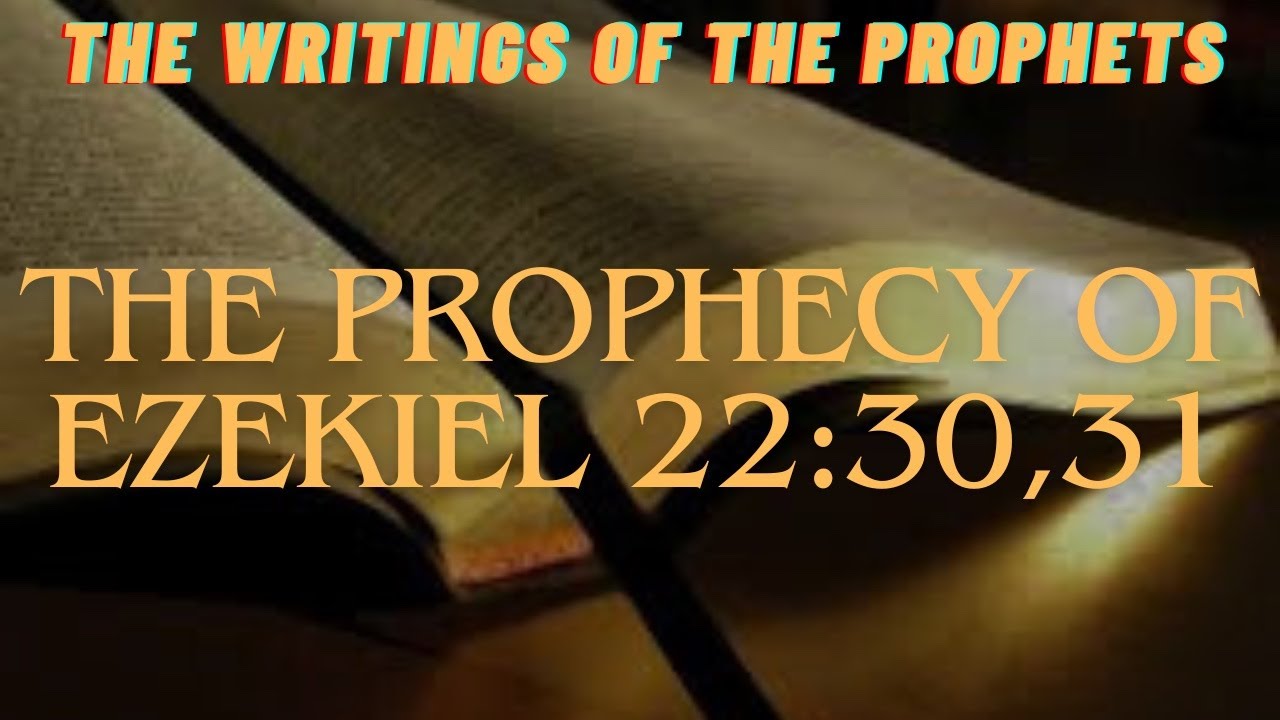 God Sought For An Intercessor To Stop His Wrath, But Found No One To ...