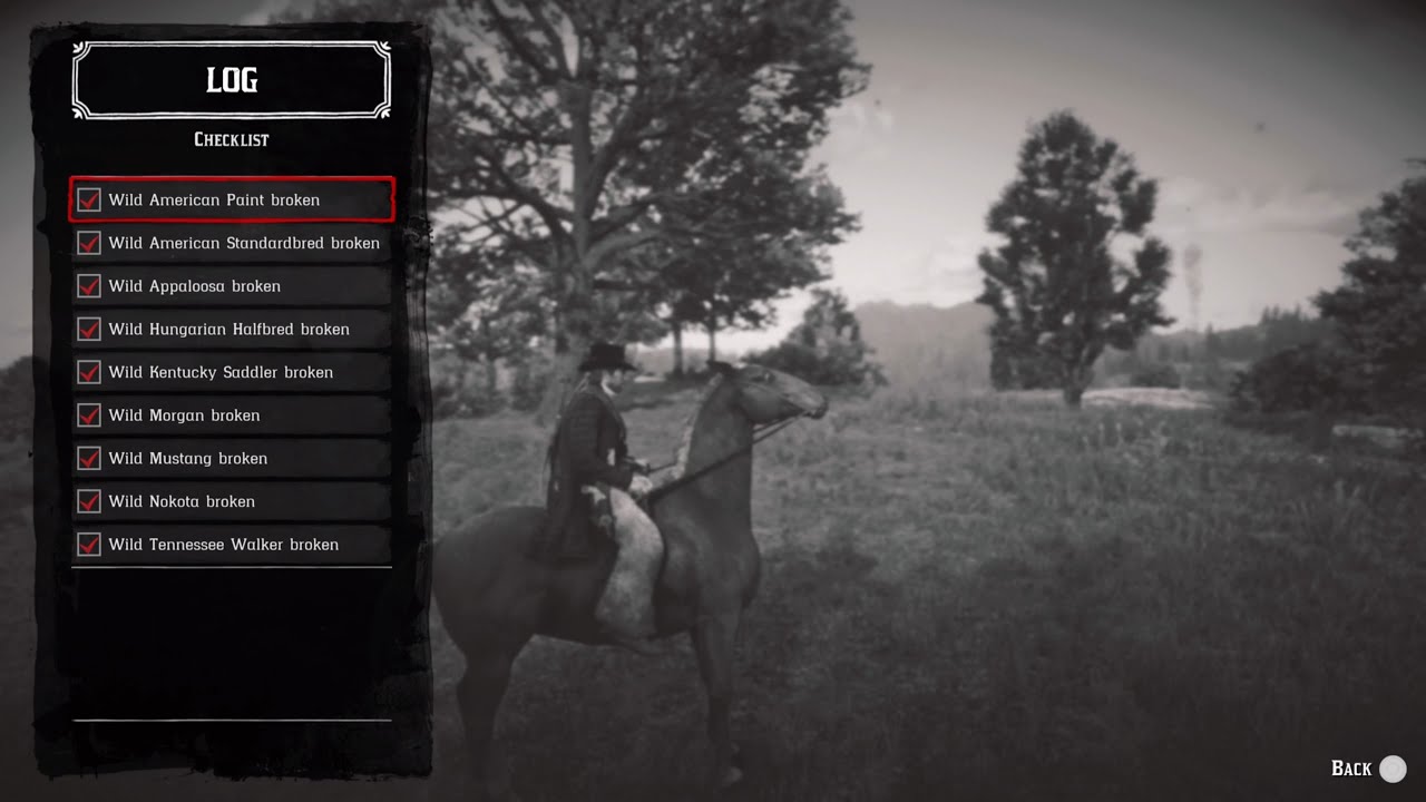 Red Dead Redemption 2: Horseman Challenge 10 Including Tiger Striped ...