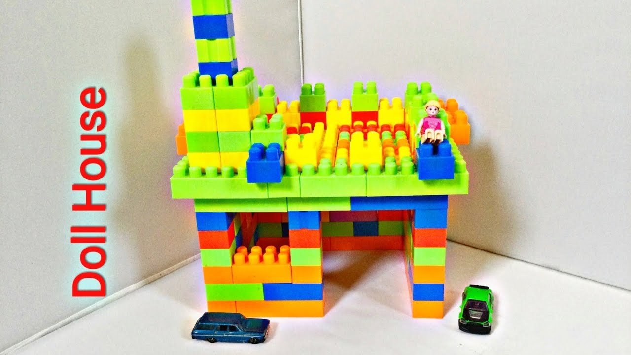 Doll House/Blocks Building House/House tutorial/Building blocks for ...
