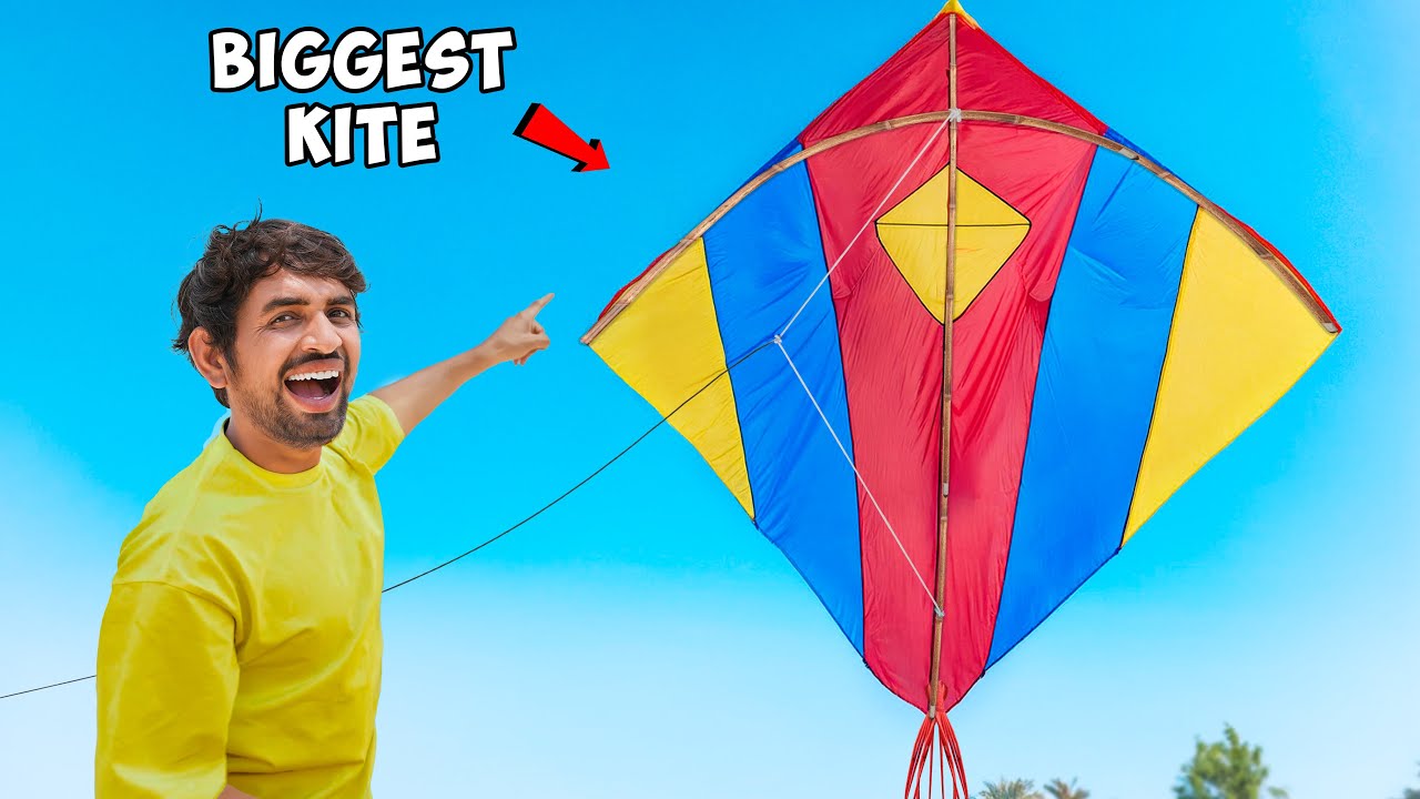 We Made King Size Kite -100% Flying 🪁🪁 - YouTube
