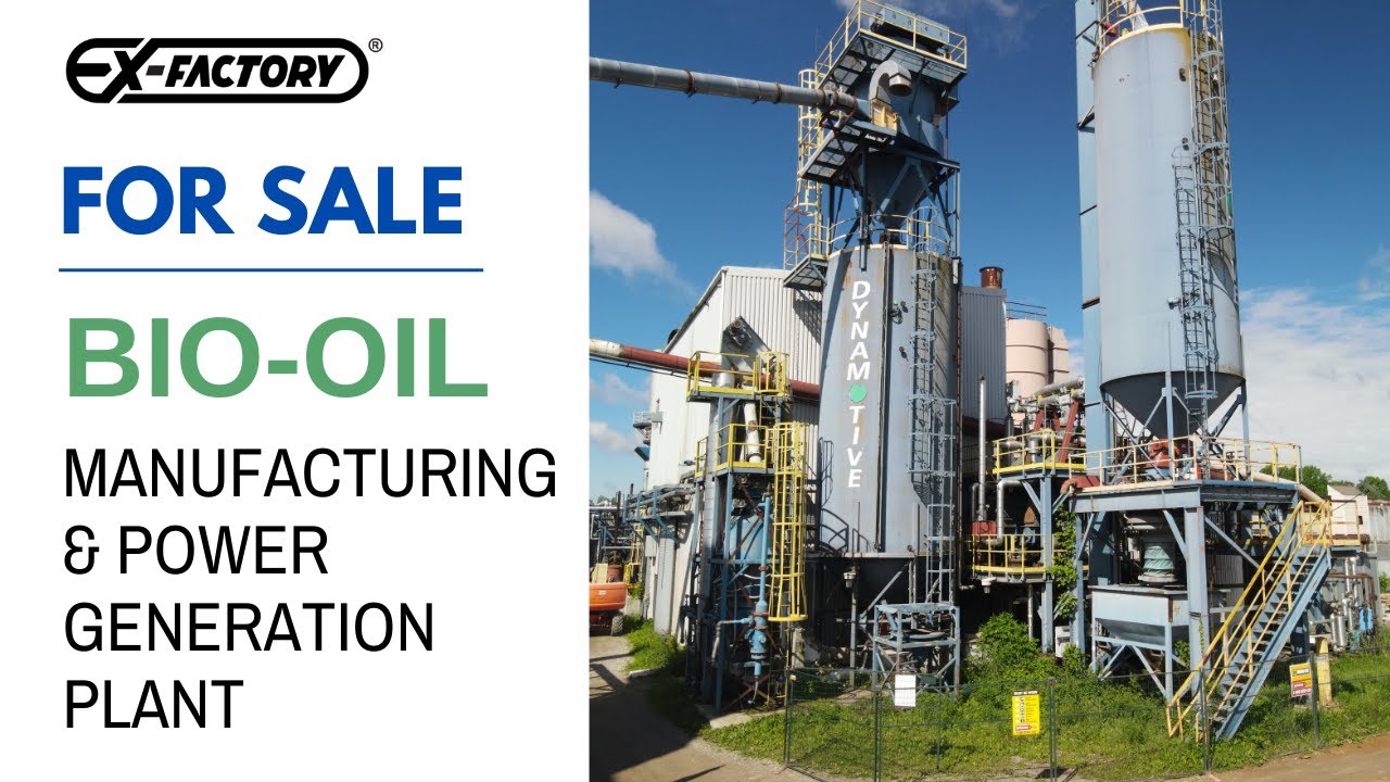 Bio-Oil Manufacturing Plant For Sale In Ontario – Canada - YouTube
