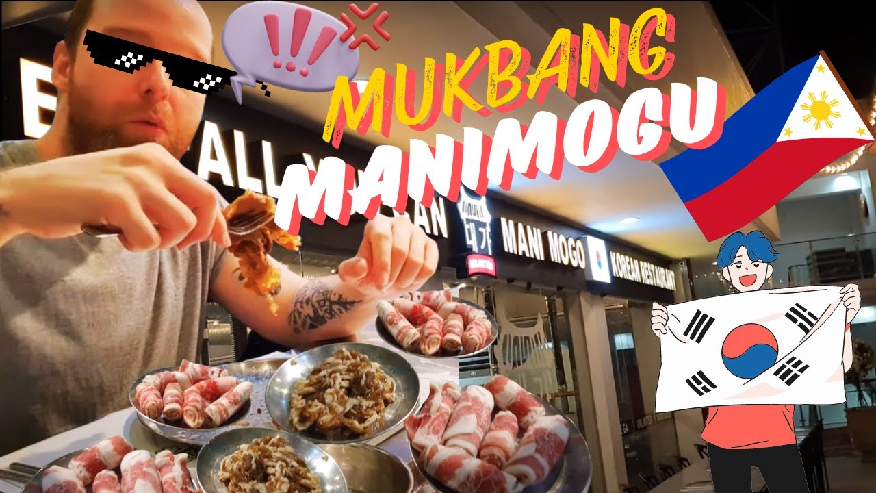 MUKBANG a Mountain of Beef at MANI MOGU Korean BBQ - YouTube