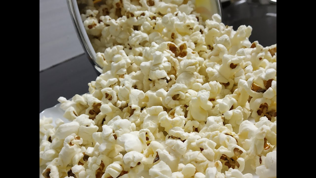 EASY POPCORN IN COOKER / CARAMEL POPCORN - YouTube